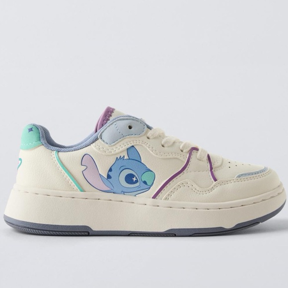 Zara | Shoes | Lilo And Stitch Zara Girls 2 Disney Sneakers Nib | Poshmark
